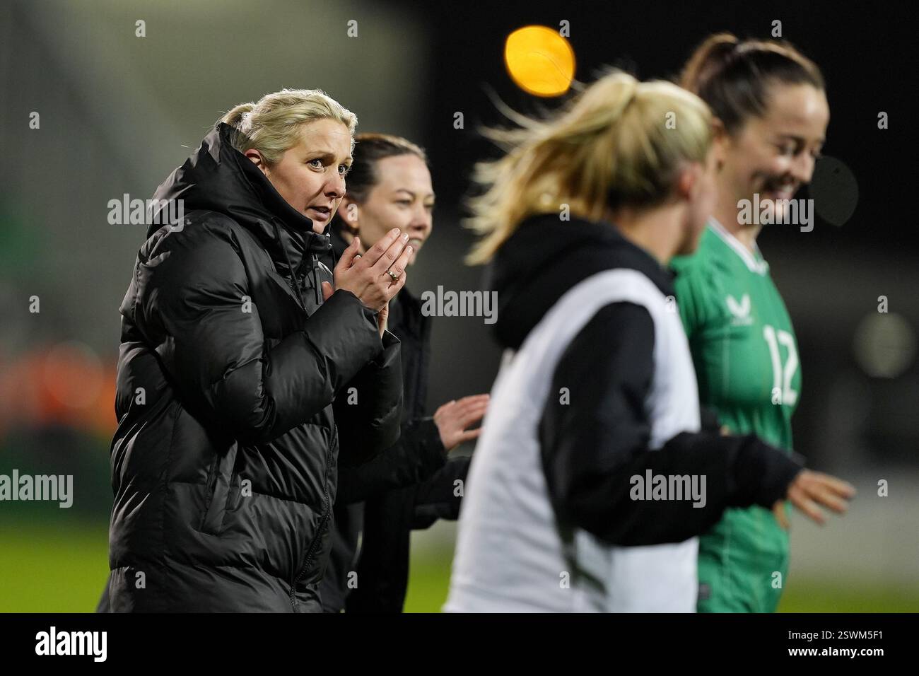 Ireland head coach Carla Ward after the UEFA Women's Nations League ...