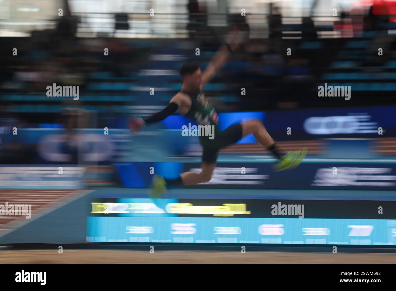Madrid, Spain, 21st February, 2025: The athlete, Jaime Guerra (Cornellá ...