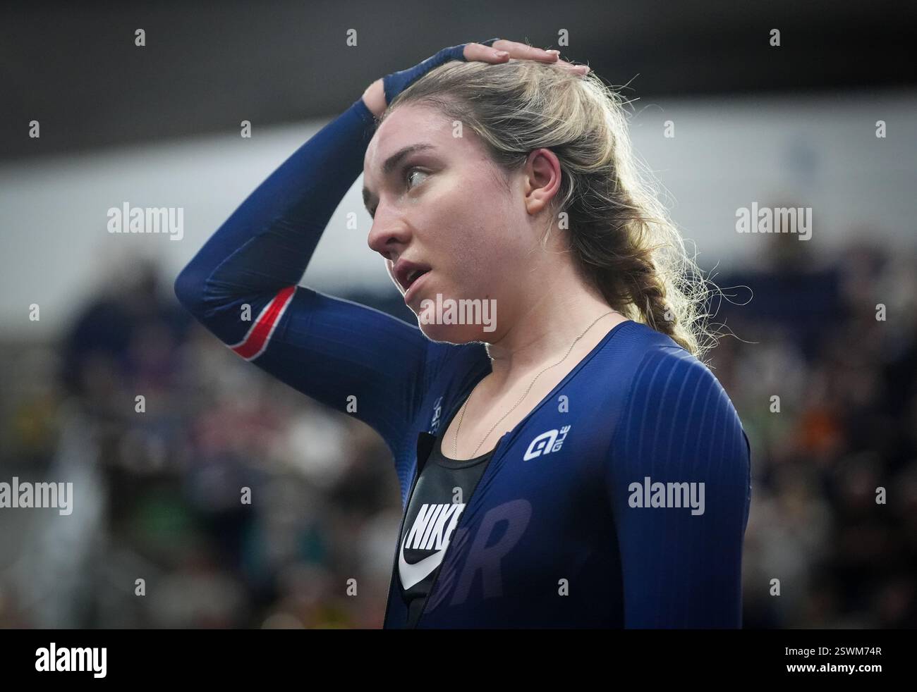 Hess Cycling Team's Grace Lister on day one of the Lloyds Bank British ...