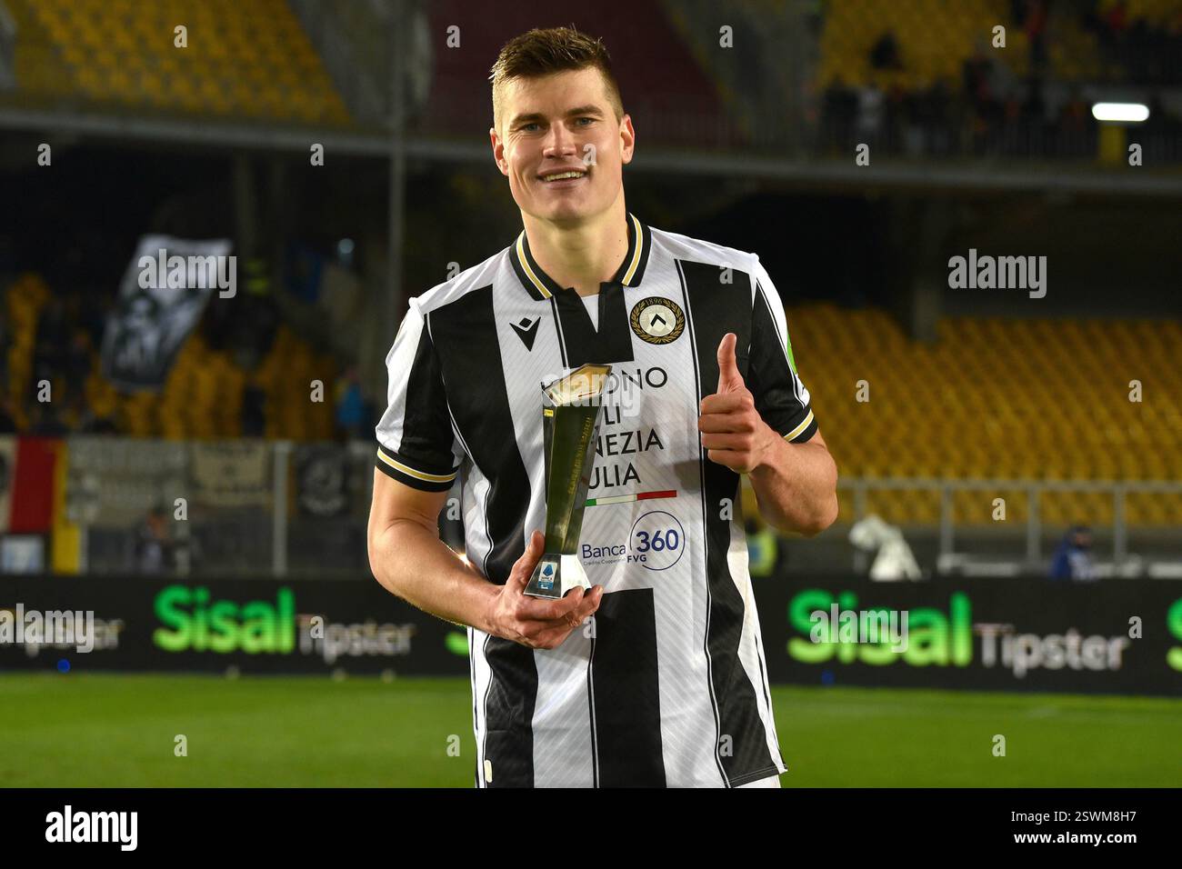 Udinese's center back Jaka Bijol (29 Udinese Calcio) Panini player of ...