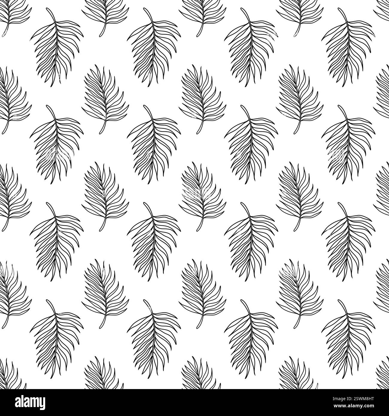 Seamless pattern illustration yellow Black and White Stock Photos ...