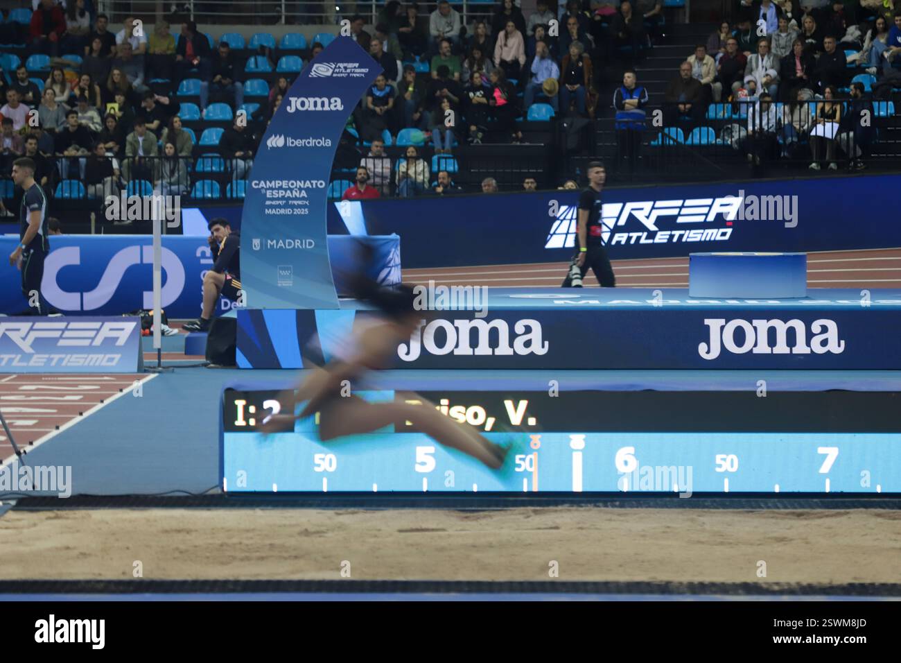 Madrid, Spain, 21st February, 2025: The athlete, Victoria Briso (Super ...