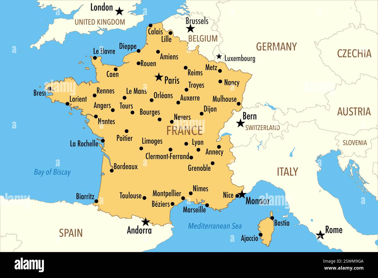 Alsace map hi-res stock photography and images - Alamy