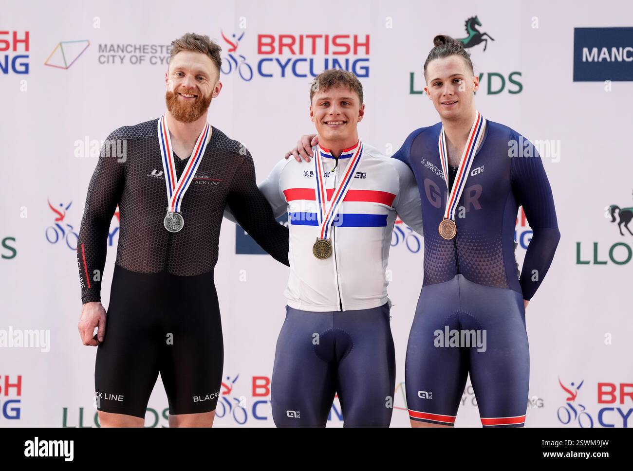 Gold medallist Team Inspired's Matthew Richardson silver medallist ...