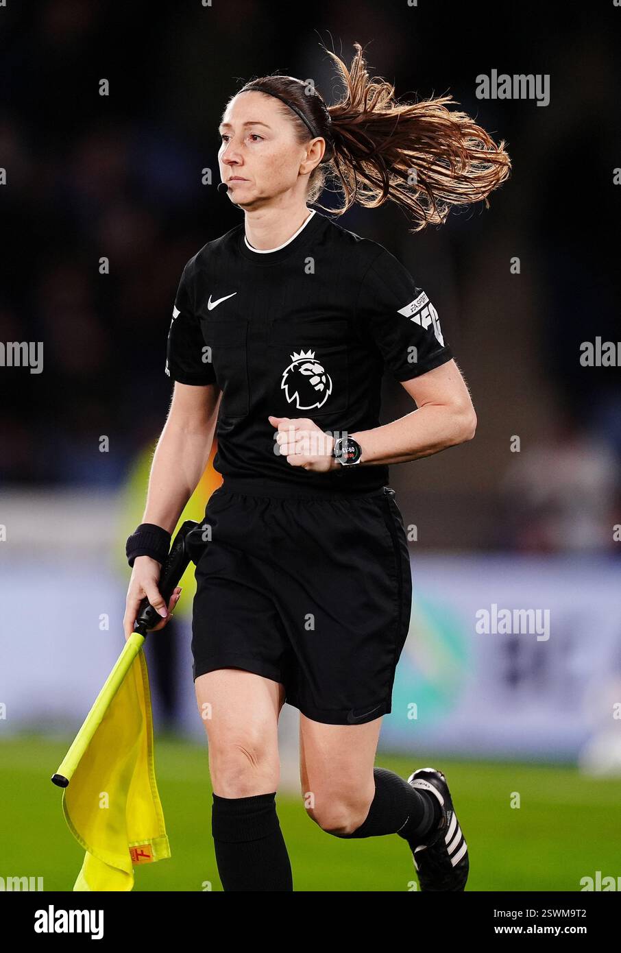 Assistant Referee Sian Massey-Ellis during the Premier League match at ...