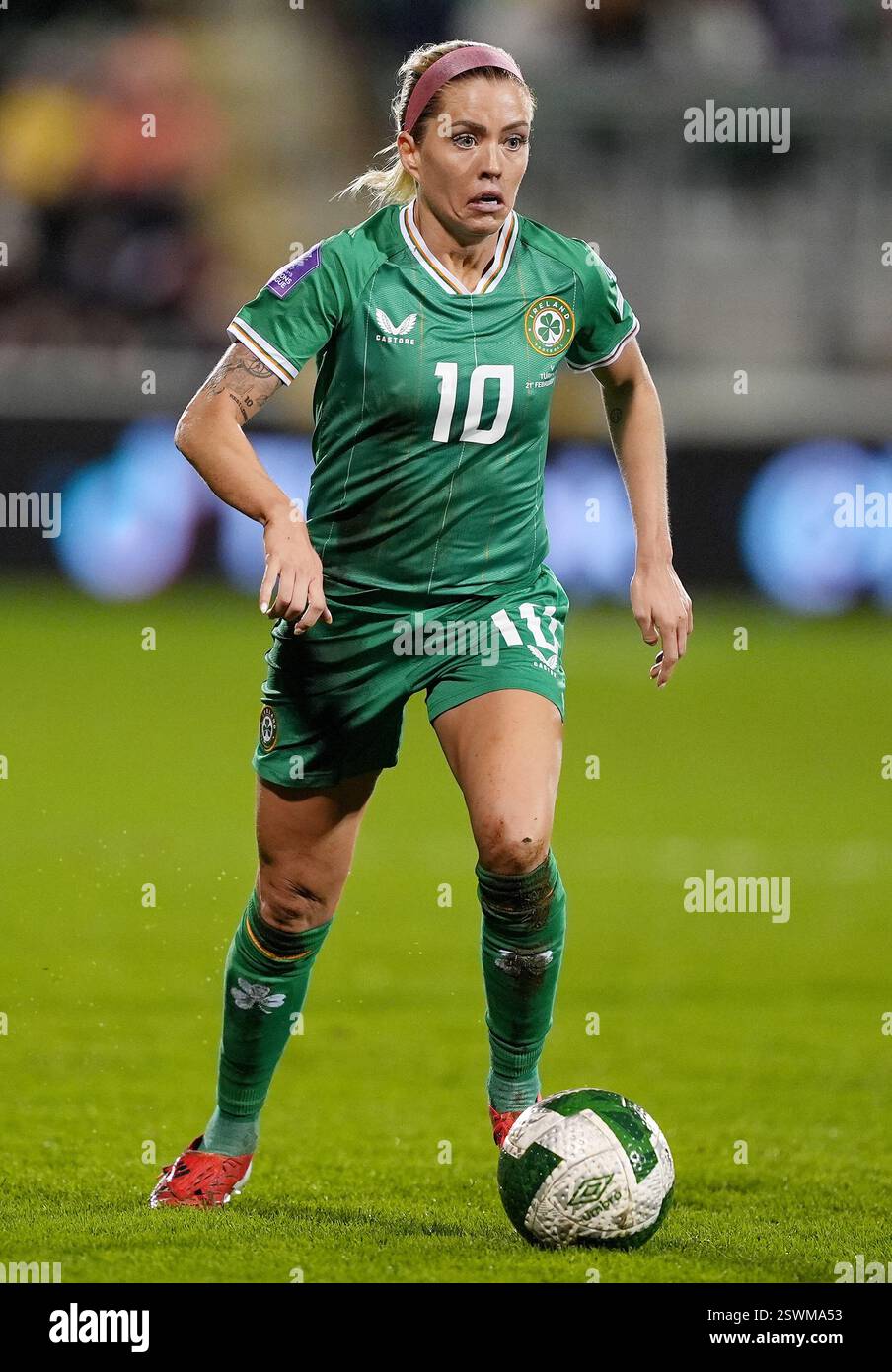 Ireland's Denise O’Sullivan during the UEFA Women's Nations League ...