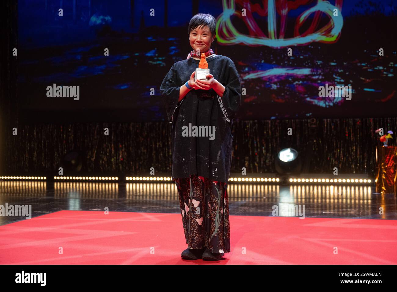 Berlin, Germany. 21st Feb, 2025. Lesley Loksi Chan is delighted to ...