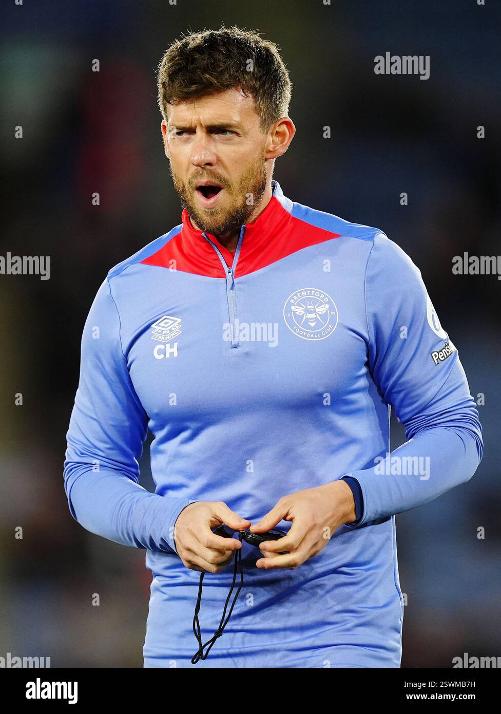 Brentford Head of Athletic Performance Chris Haslam during the Premier ...