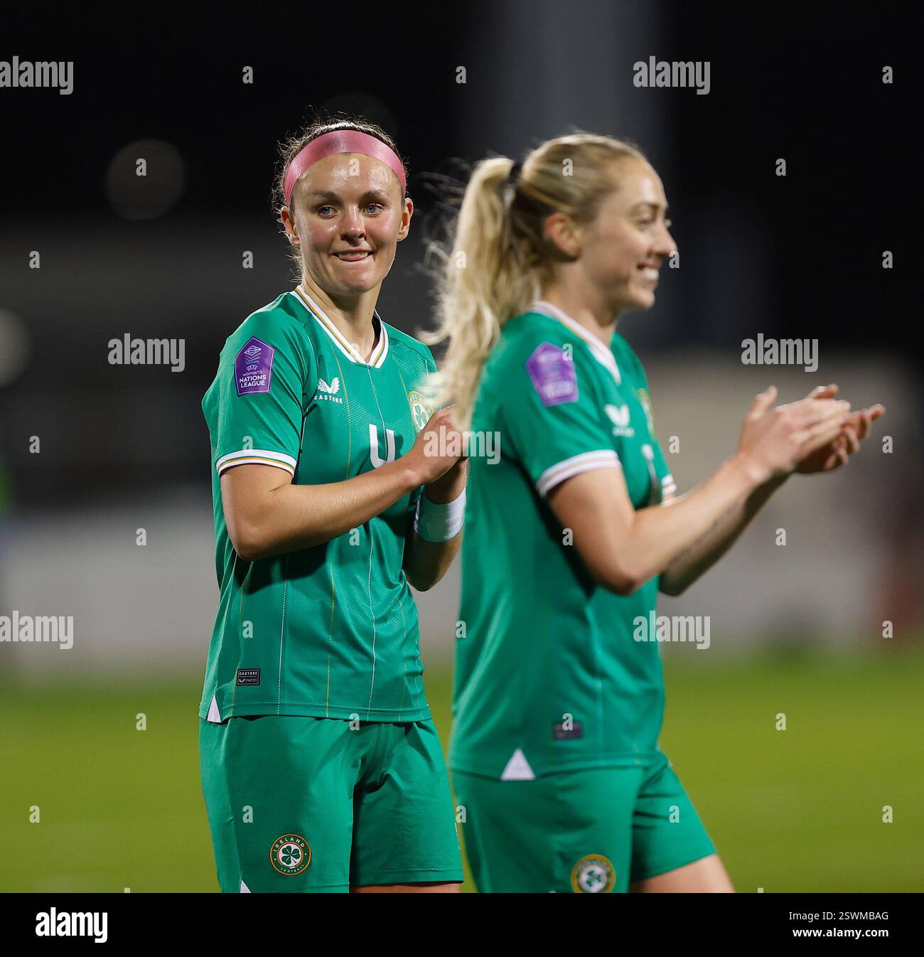 21st February 2025; Tallaght Stadium, Dublin, Ireland: Womens Nations ...