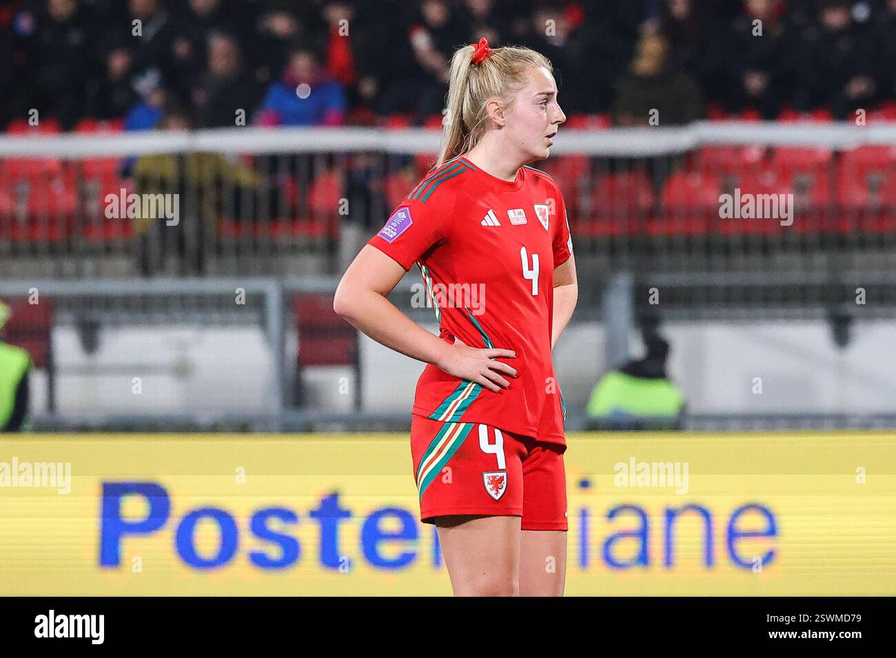 Monza, Italy. 21st Feb, 2025. Mayzee Davies during Italy Women vs ...