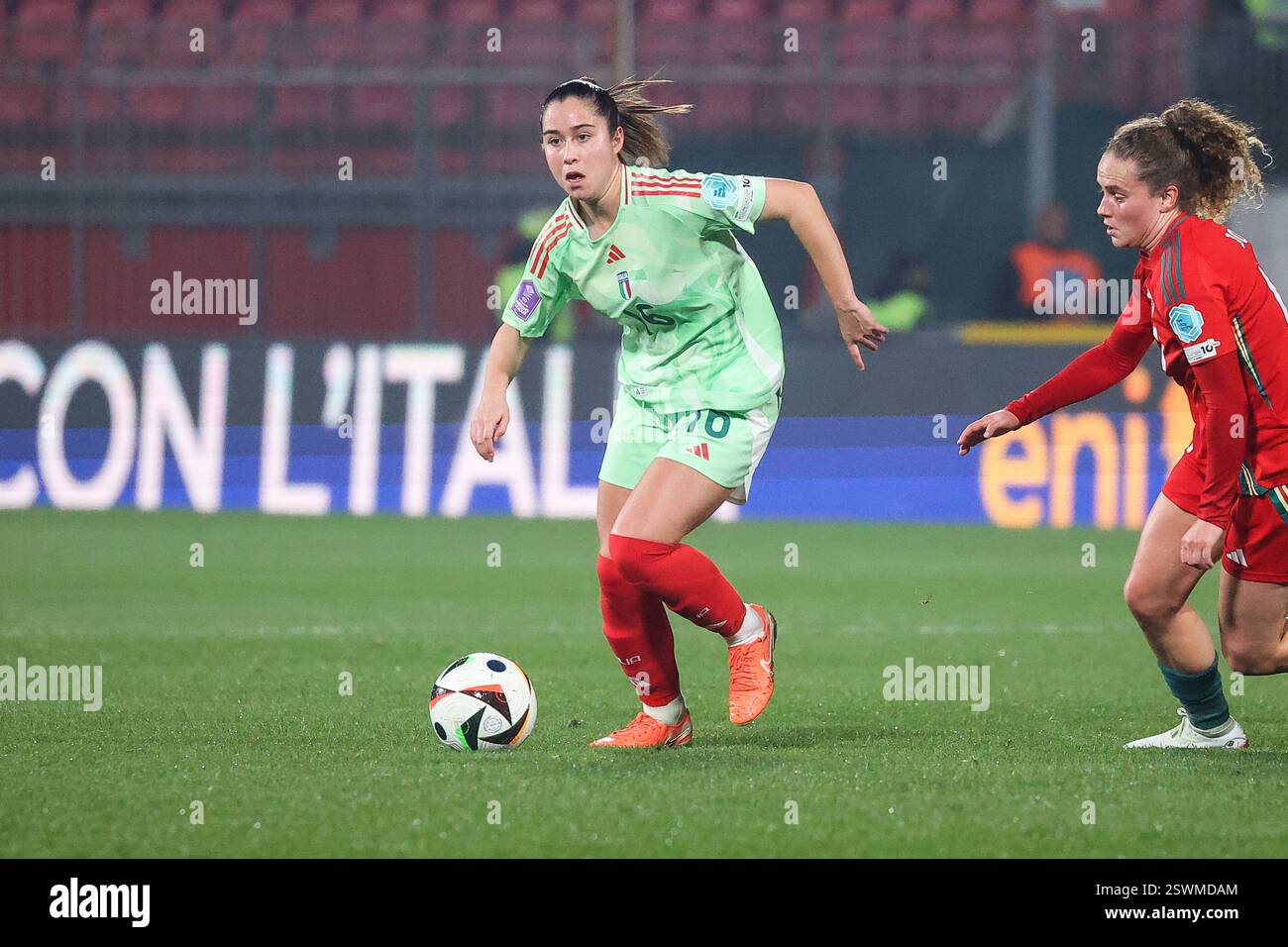 Monza, Italy. 21st Feb, 2025. Giulia Dragoni during Italy Women vs ...