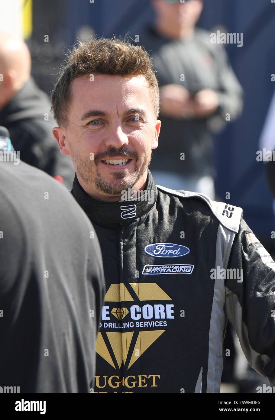 ATLANTA, GA - FEBRUARY 21: Frankie Muniz (#33 Reaume Brothers Racing ...