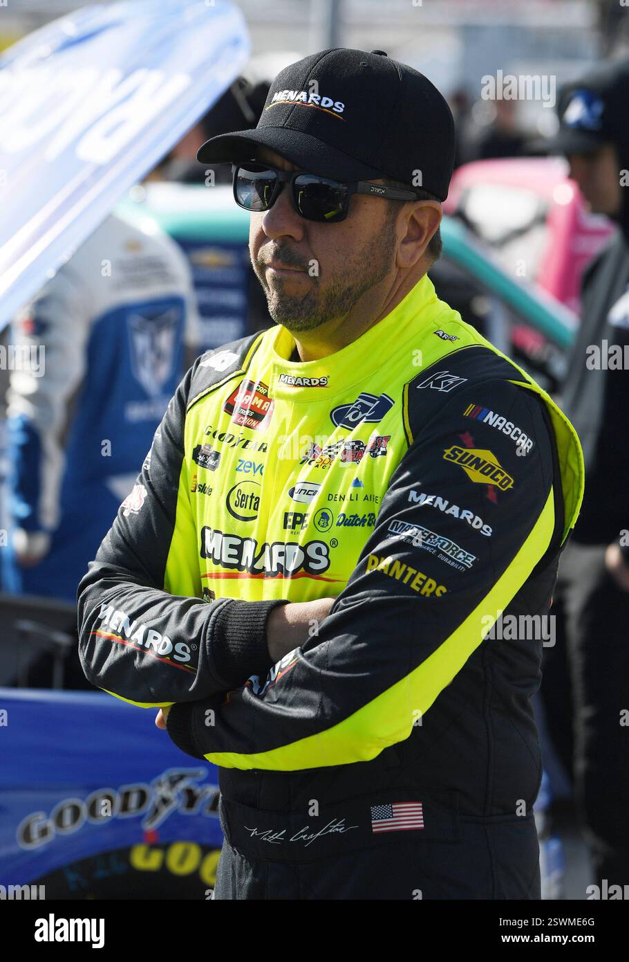 ATLANTA, GA - FEBRUARY 21: Matt Crafton (#88 ThorSport Racing Serta ...