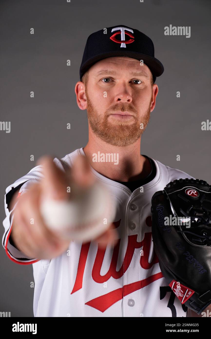 This is a 2025 photo of pitcher Michael Tonkin of the Minnesota Twins ...