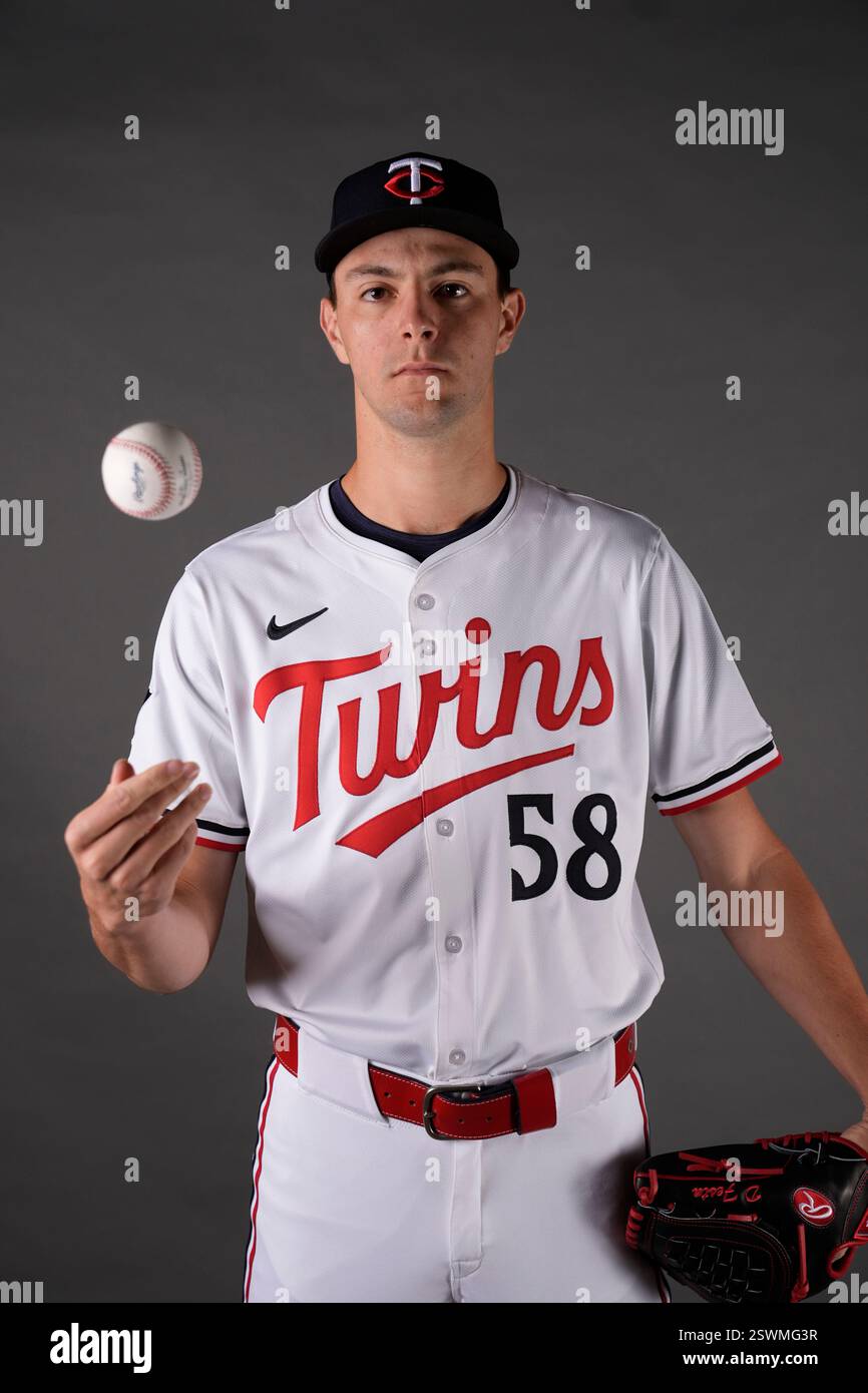 This is a 2025 photo of David Festa of the Minnesota Twins baseball ...