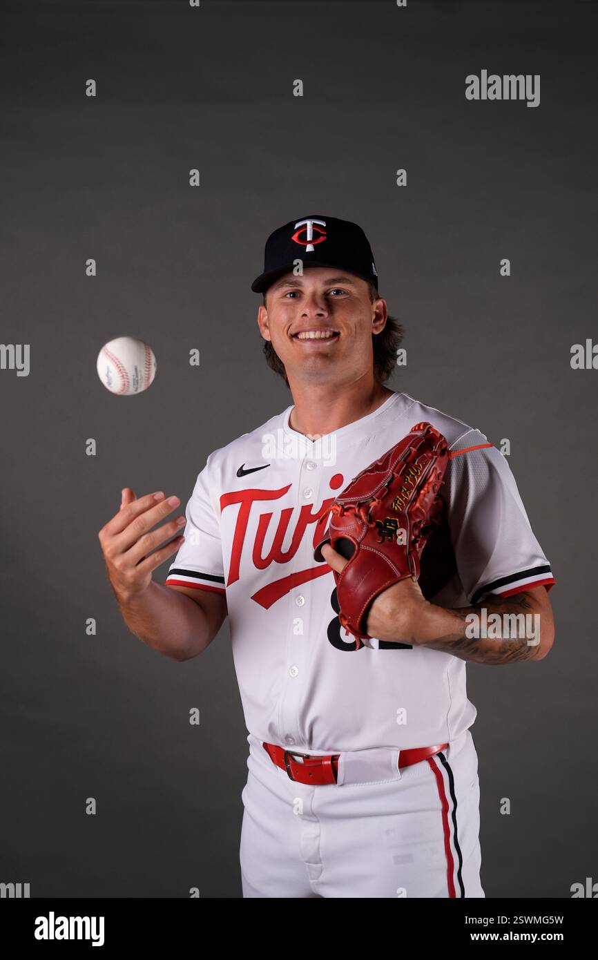 This is a 2025 photo of Travis Adams of the Minnesota Twins baseball ...