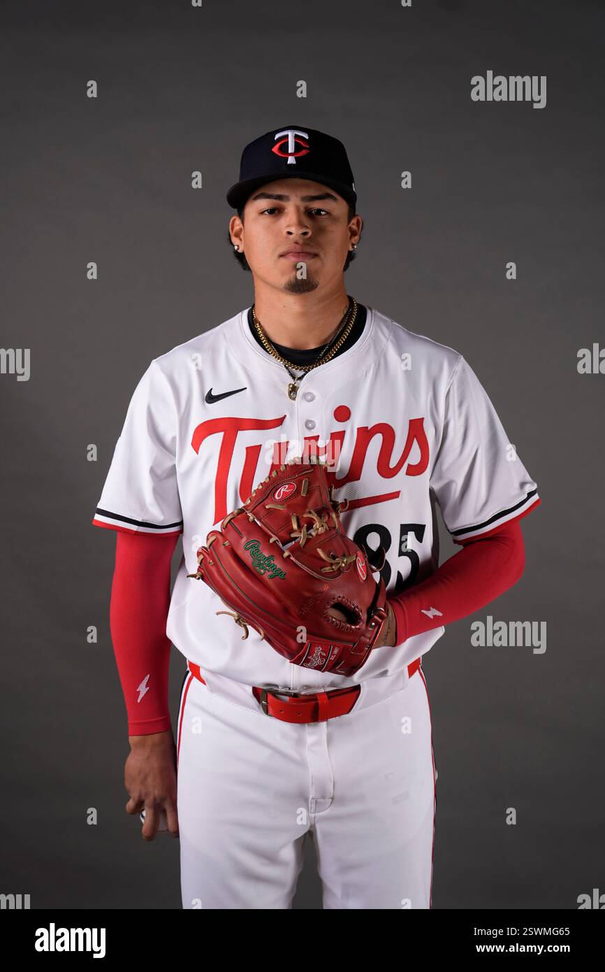This is a 2025 photo of Marco Raya of the Minnesota Twins baseball team ...