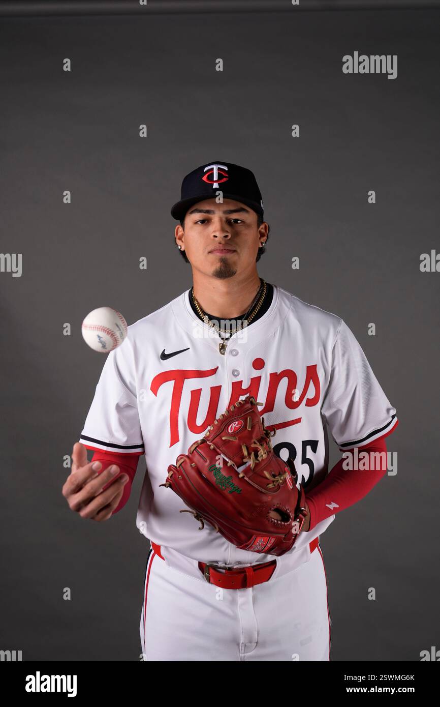 This is a 2025 photo of Marco Raya of the Minnesota Twins baseball team ...