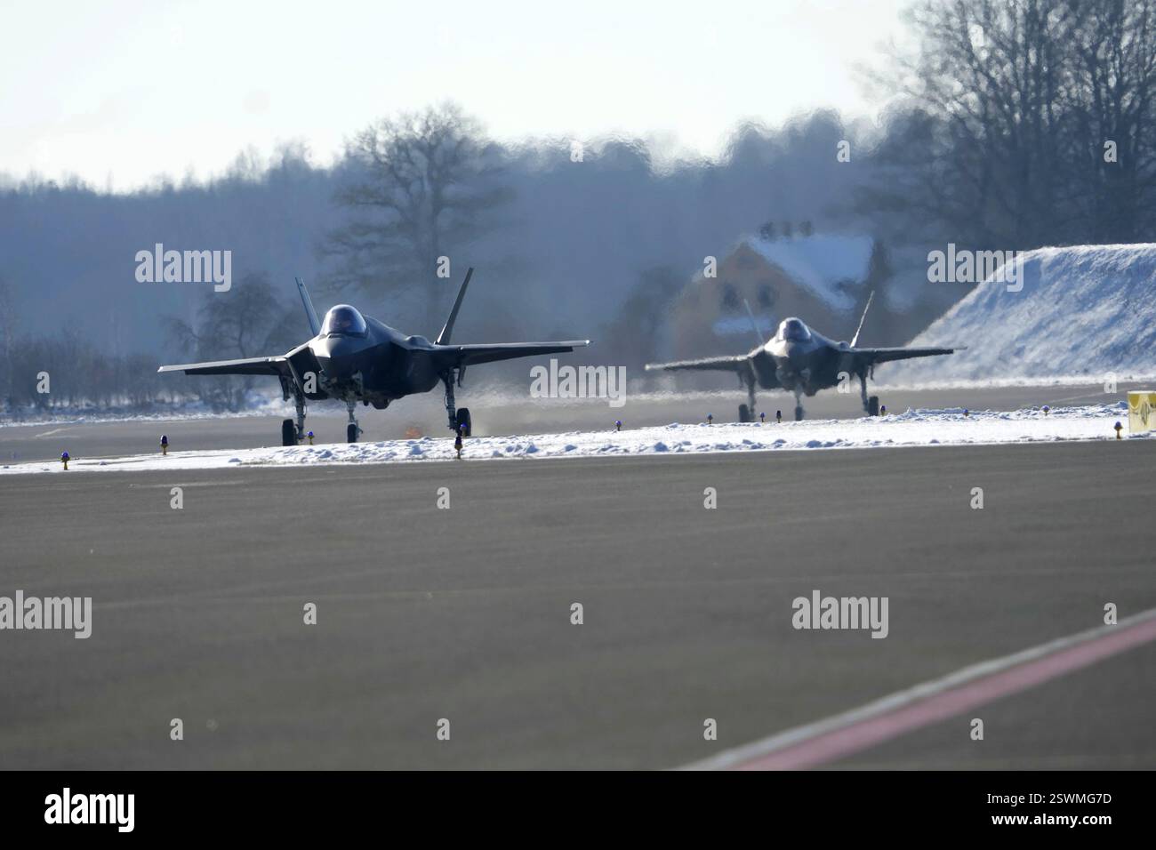 Lielvarde, Lielvarde, Latvia. 21st Feb, 2025. Royal Netherlands Air ...