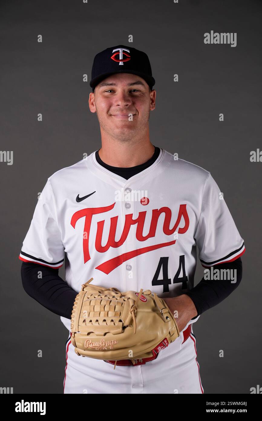 This is a 2025 photo of Cole Sands of the Minnesota Twins baseball team ...