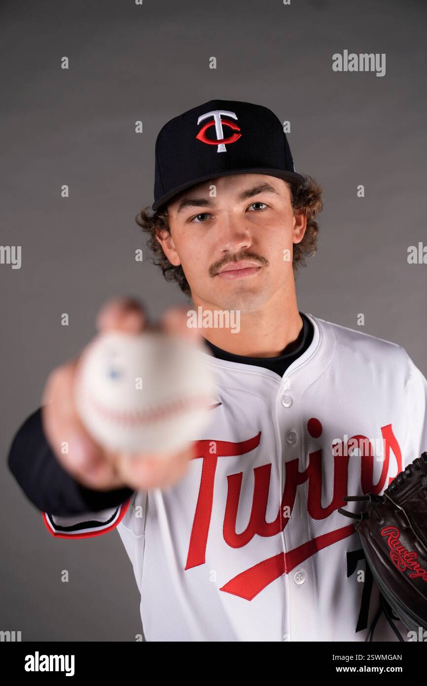 This is a 2025 photo of Andrew Morris of the Minnesota Twins baseball ...