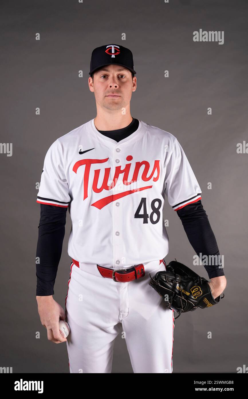 This is a 2025 photo of Justin Topa of the Minnesota Twins baseball ...