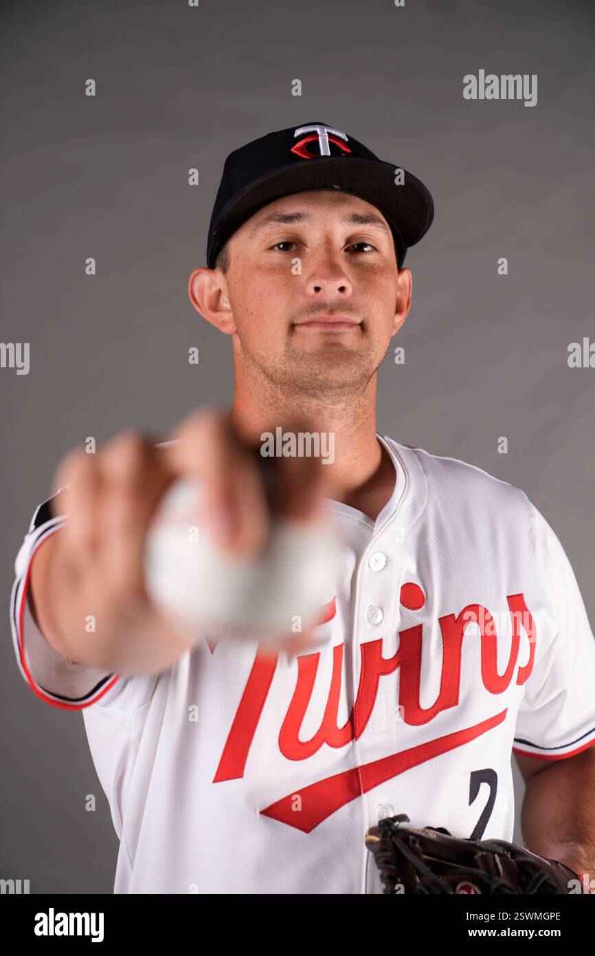 This is a 2025 photo of Brooks Lee of the Minnesota Twins baseball team ...