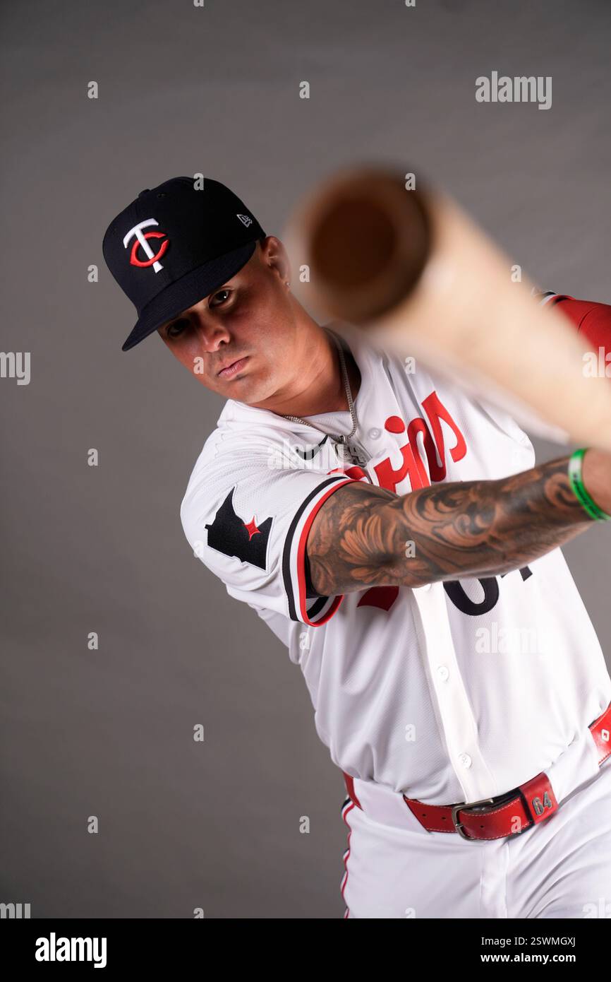 This is a 2025 photo of Jose Miranda of the Minnesota Twins baseball ...