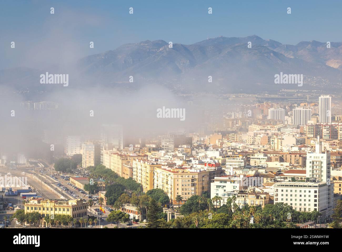 Malaga spain city spring hi-res stock photography and images - Alamy