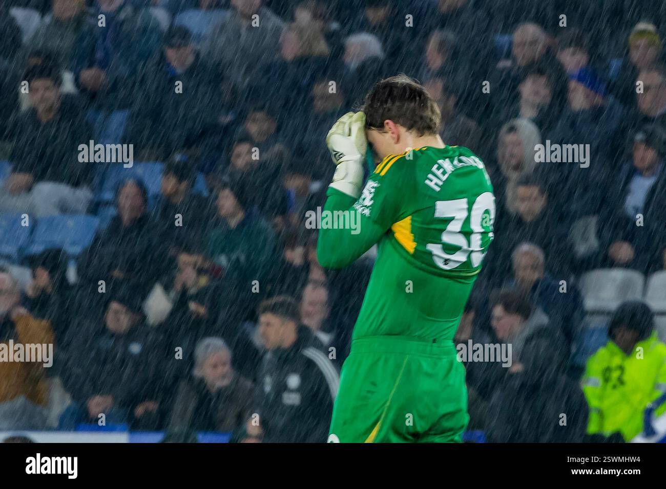 King Power Stadium, Leicester, UK. 21st Feb, 2025. Premier League ...