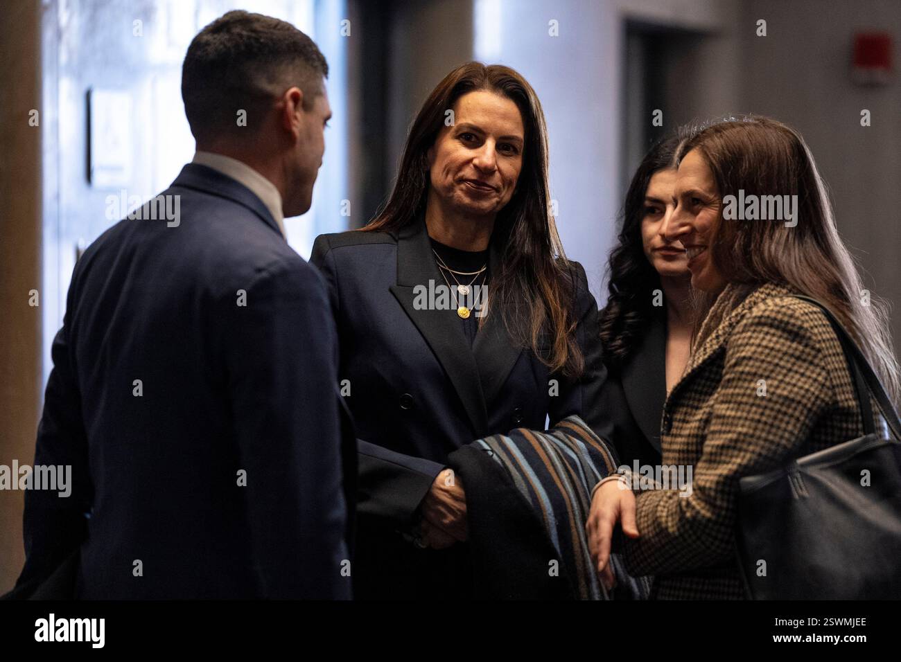 New York, United States. 21st Feb, 2025. Luigi Mangione's attorney ...