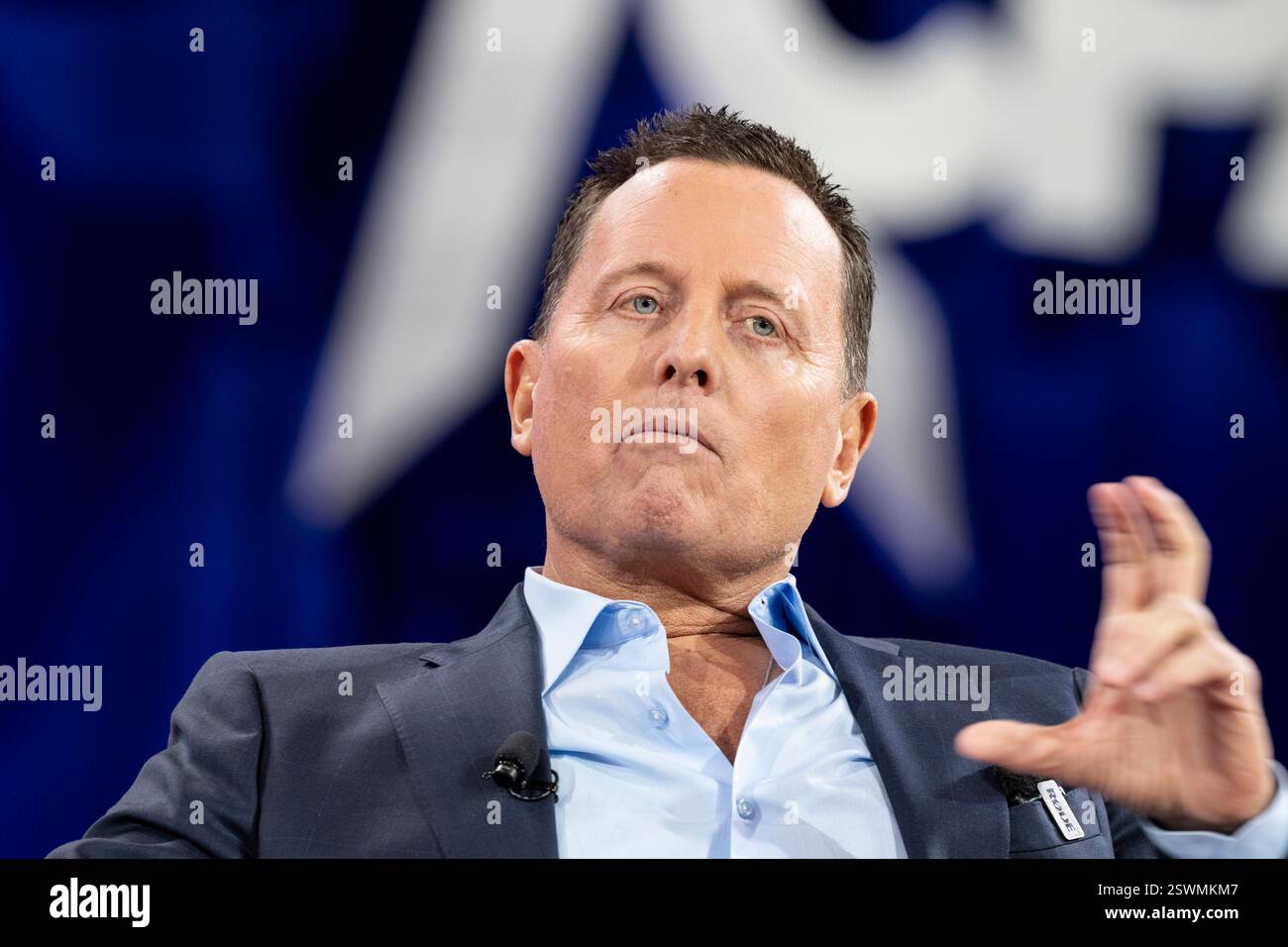 National Harbor, USA. 21st Feb, 2025. Ambassador Ric Grenell in ...