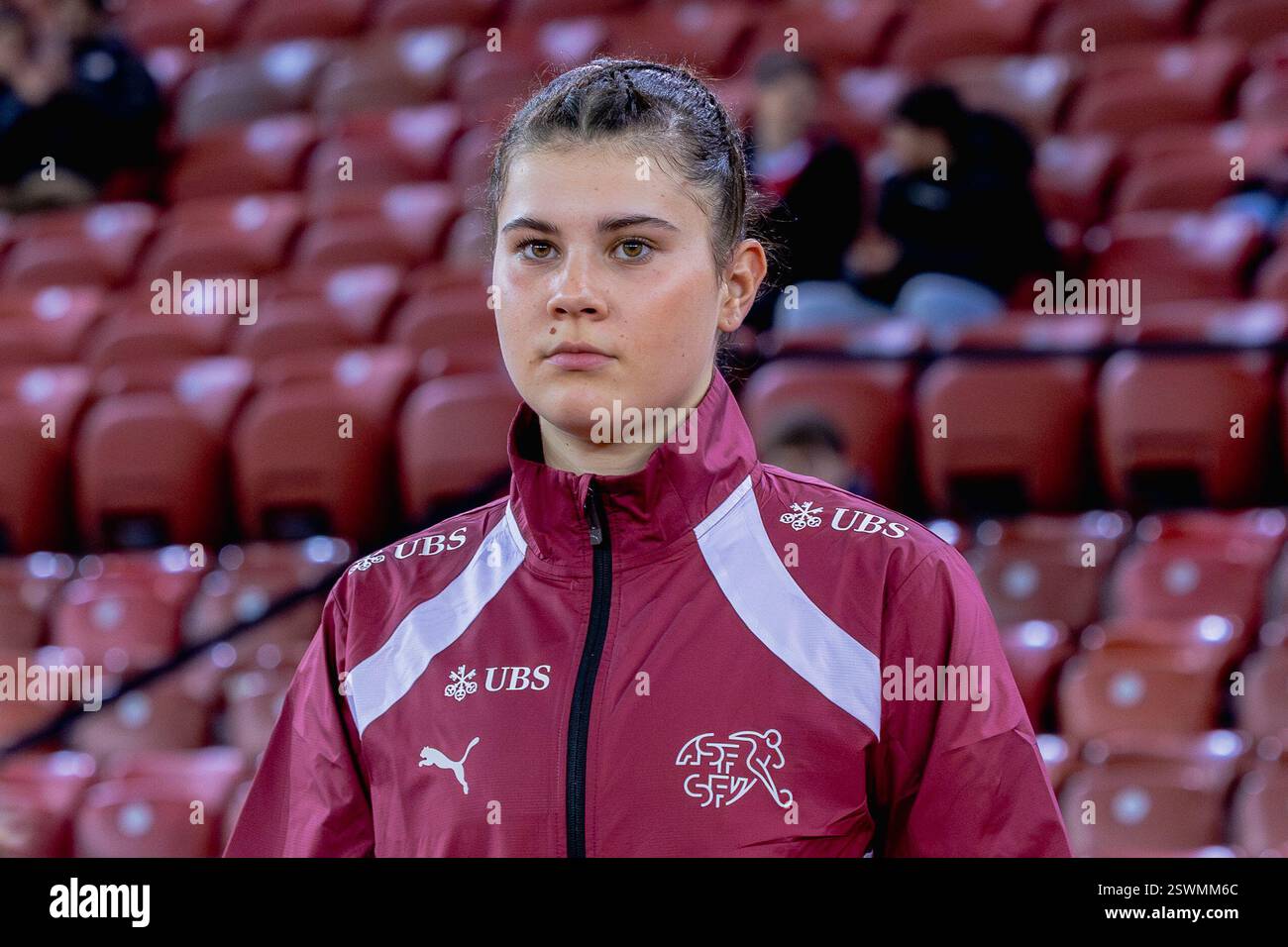 Zurich, Switzerland, February 21st 2025: The teams Switzerland Noemi ...