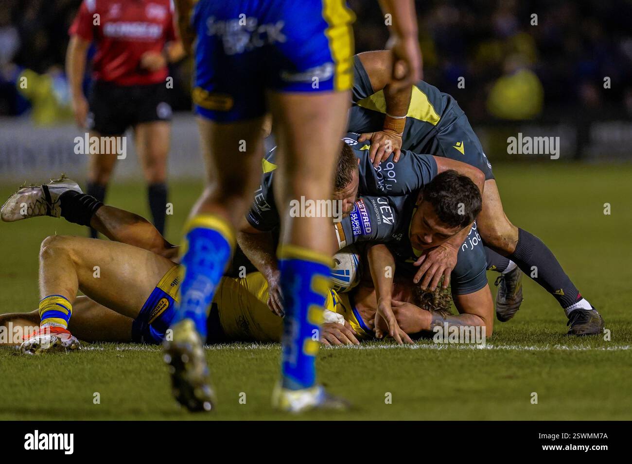 Warrington, Cheshire, UK. 21st February, 2025. Betfred Super League ...