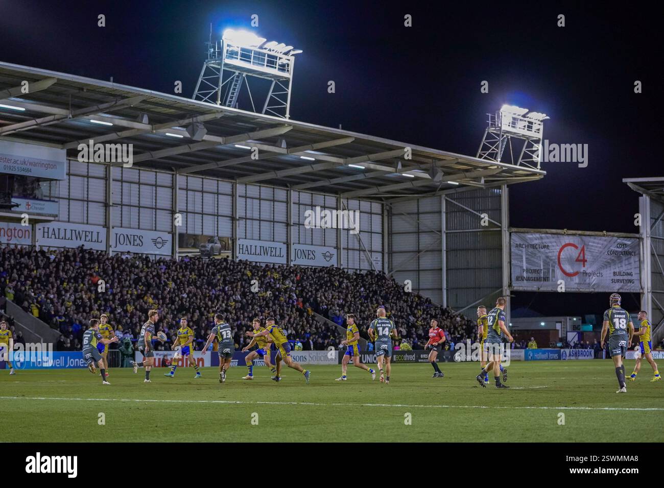 Warrington, Cheshire, UK. 21st February, 2025. Betfred Super League ...