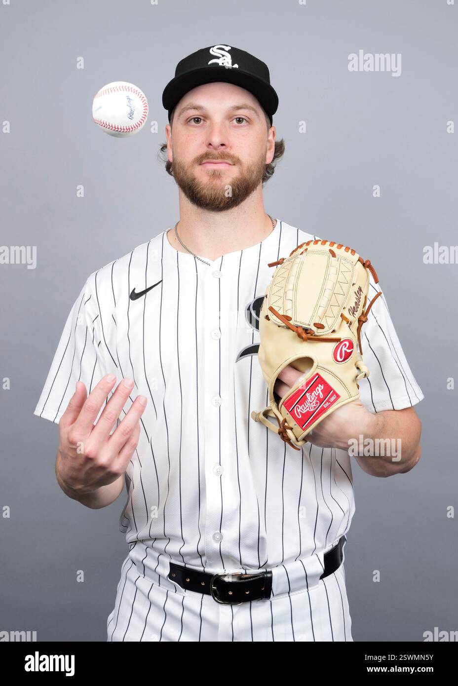 This is a 2025 photo of pitcher Jonathan Heasley of the Chicago White ...