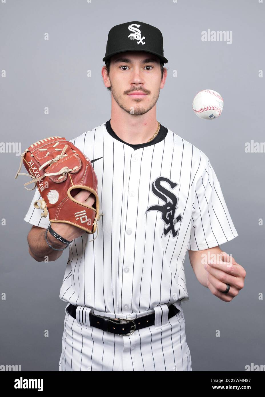 This is a 2025 photo of pitcher Trey McGough of the Chicago White Sox ...