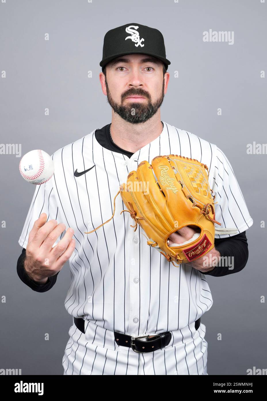 This is a 2025 photo of pitcher Jesse Scholtens of the Chicago White ...
