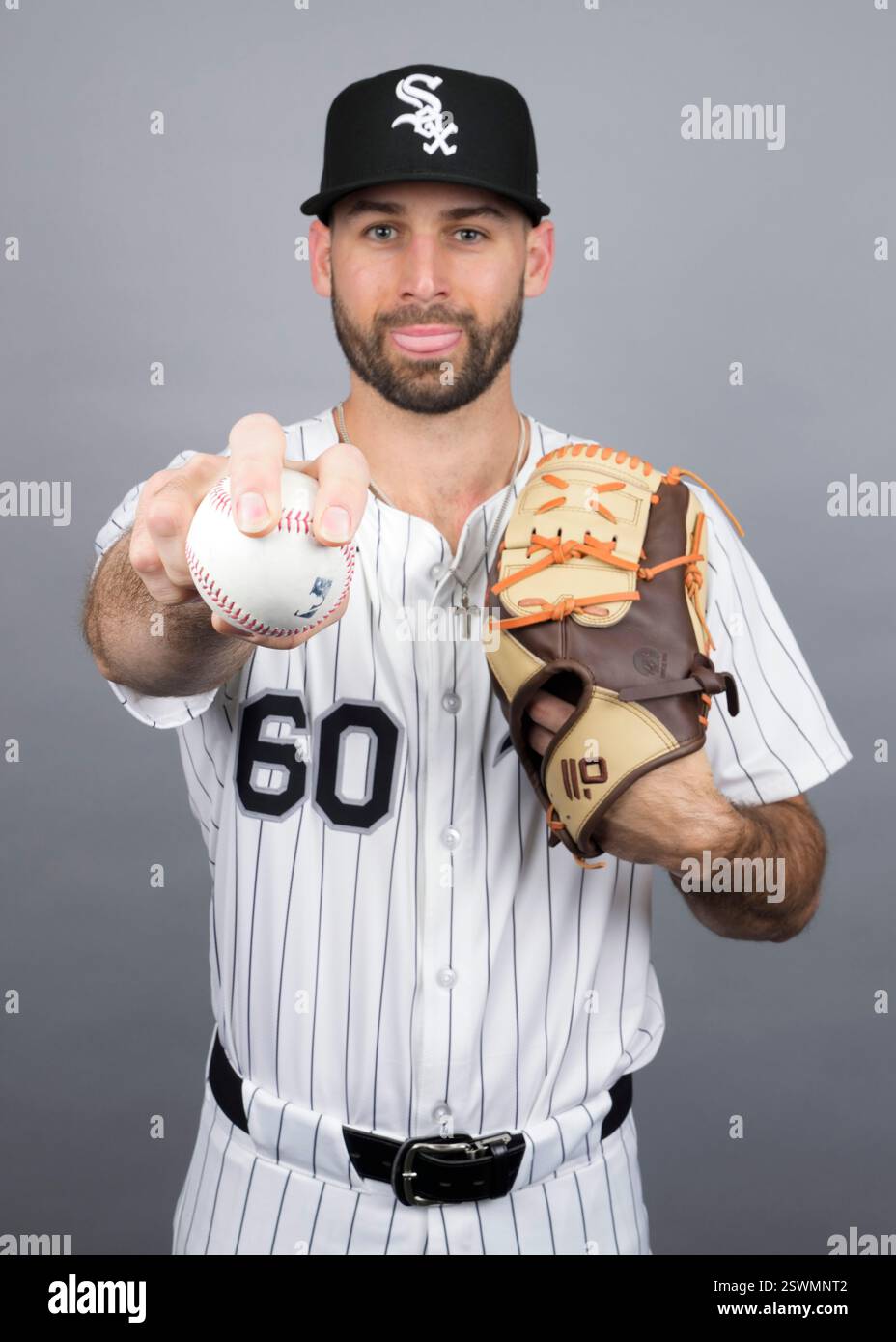This is a 2025 photo of pitcher Justin Anderson of the Chicago White ...