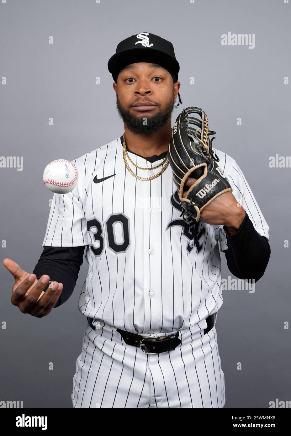 This is a 2025 photo of outfielder Corey Julks of the Chicago White Sox ...