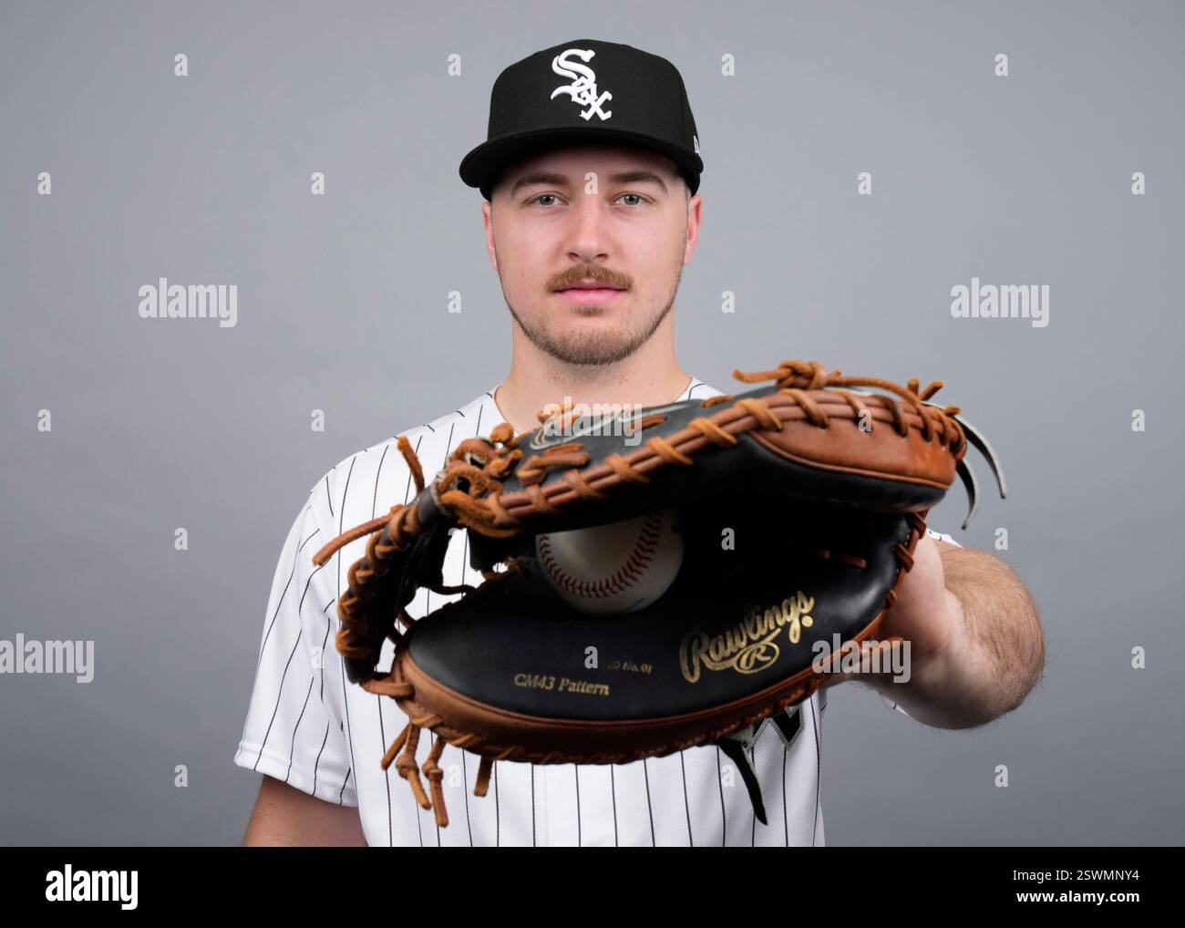 This is a 2025 photo of catcher Kyle Reel of the Chicago White Sox ...