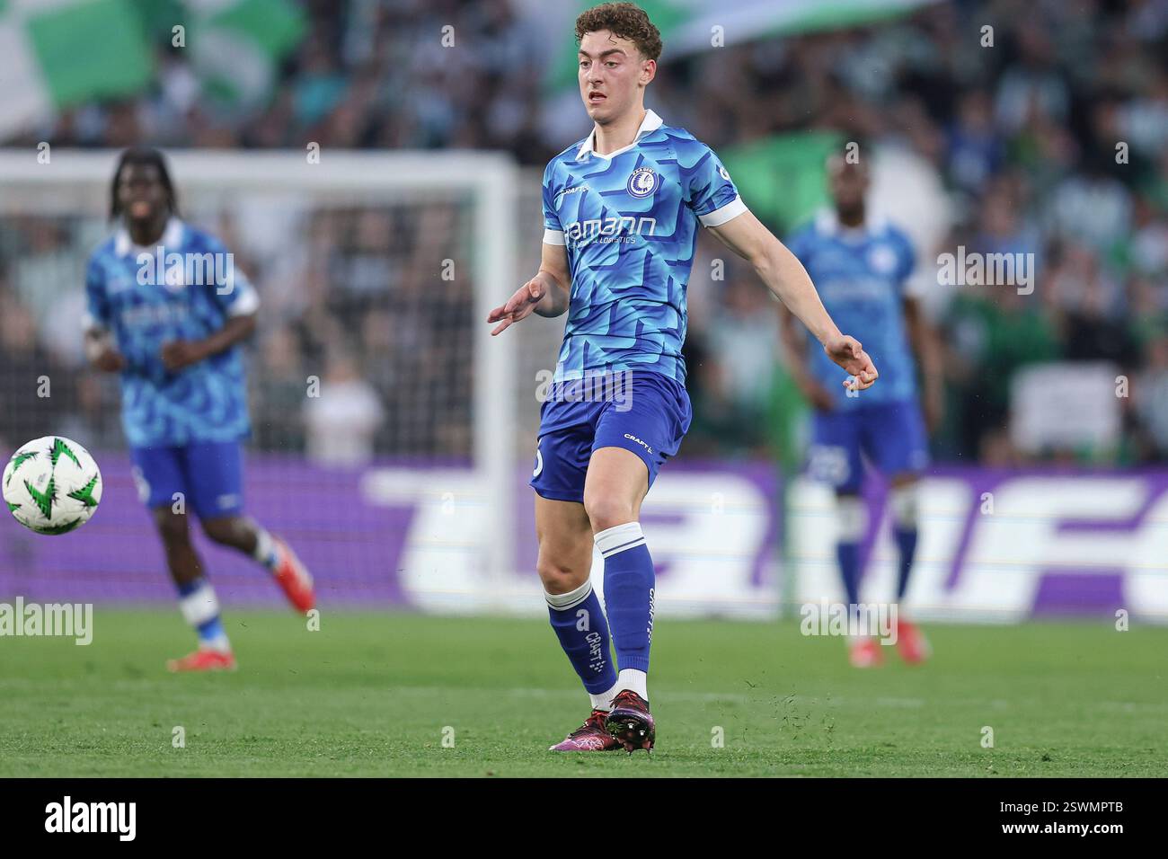 Sevilla, Spain. 20th Feb, 2025. Mathias Delorge of KAA Gent during the ...