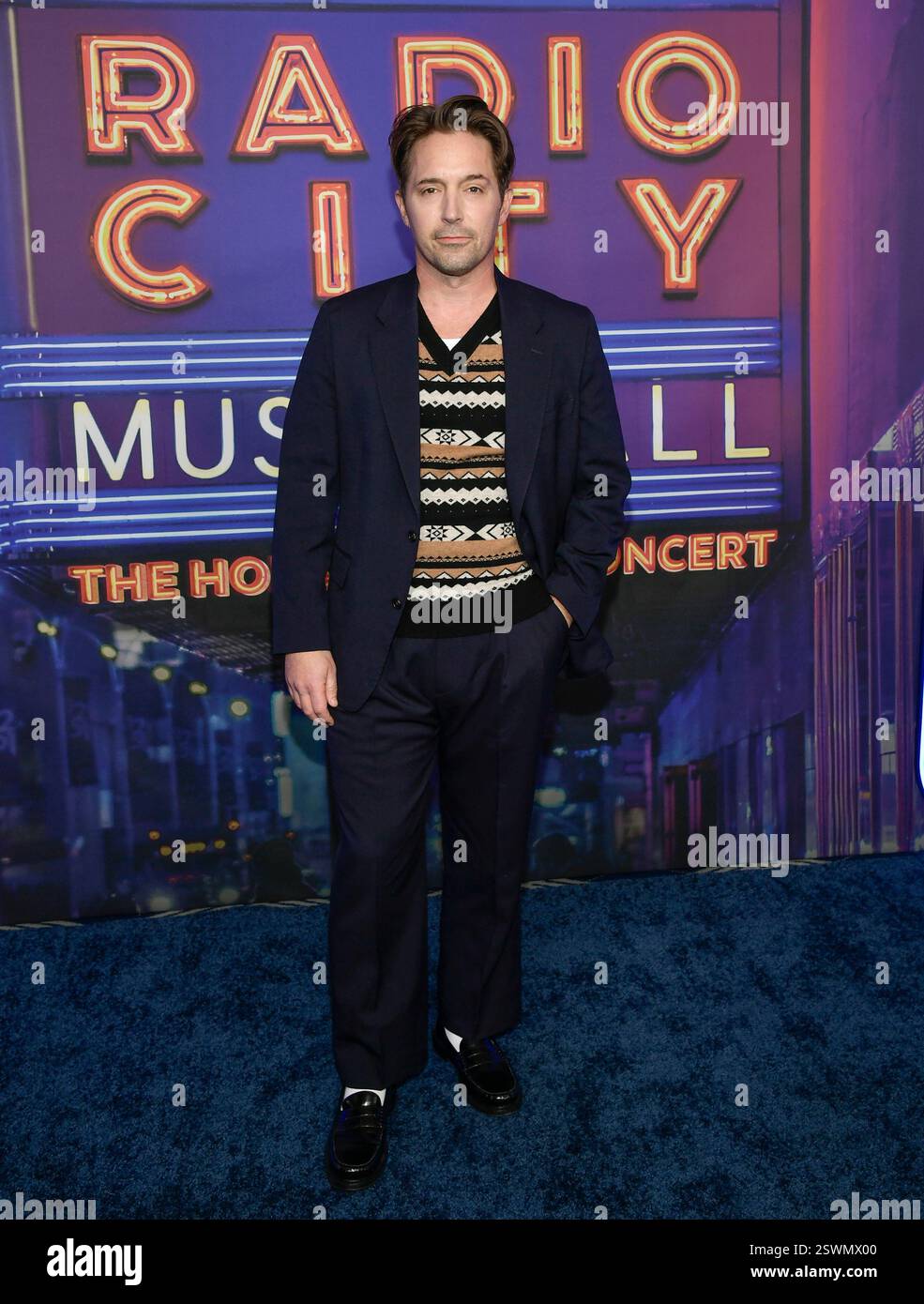 Beck Bennett attends the SNL50: The Homecoming Concert at Radio City ...