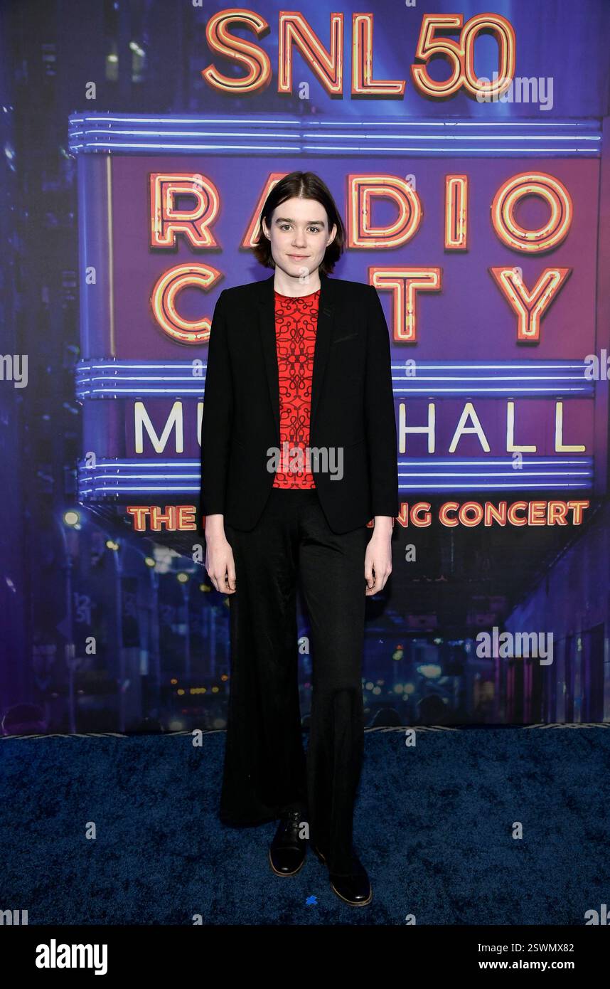 Jane Wickline attends the SNL50: The Homecoming Concert at Radio City ...