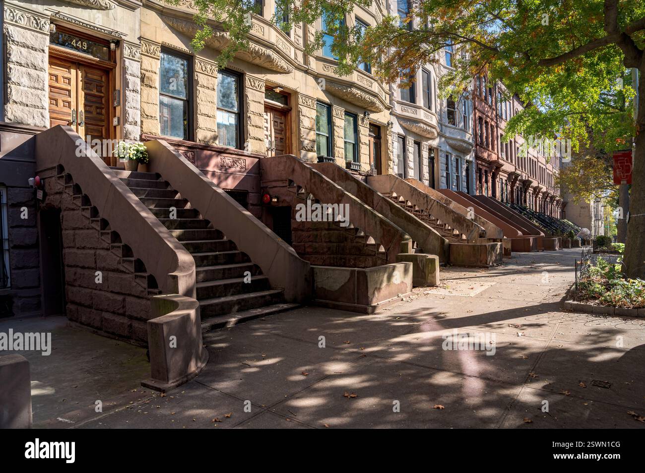 Jumel Terrace Historic District collection of 19th-century row houses ...