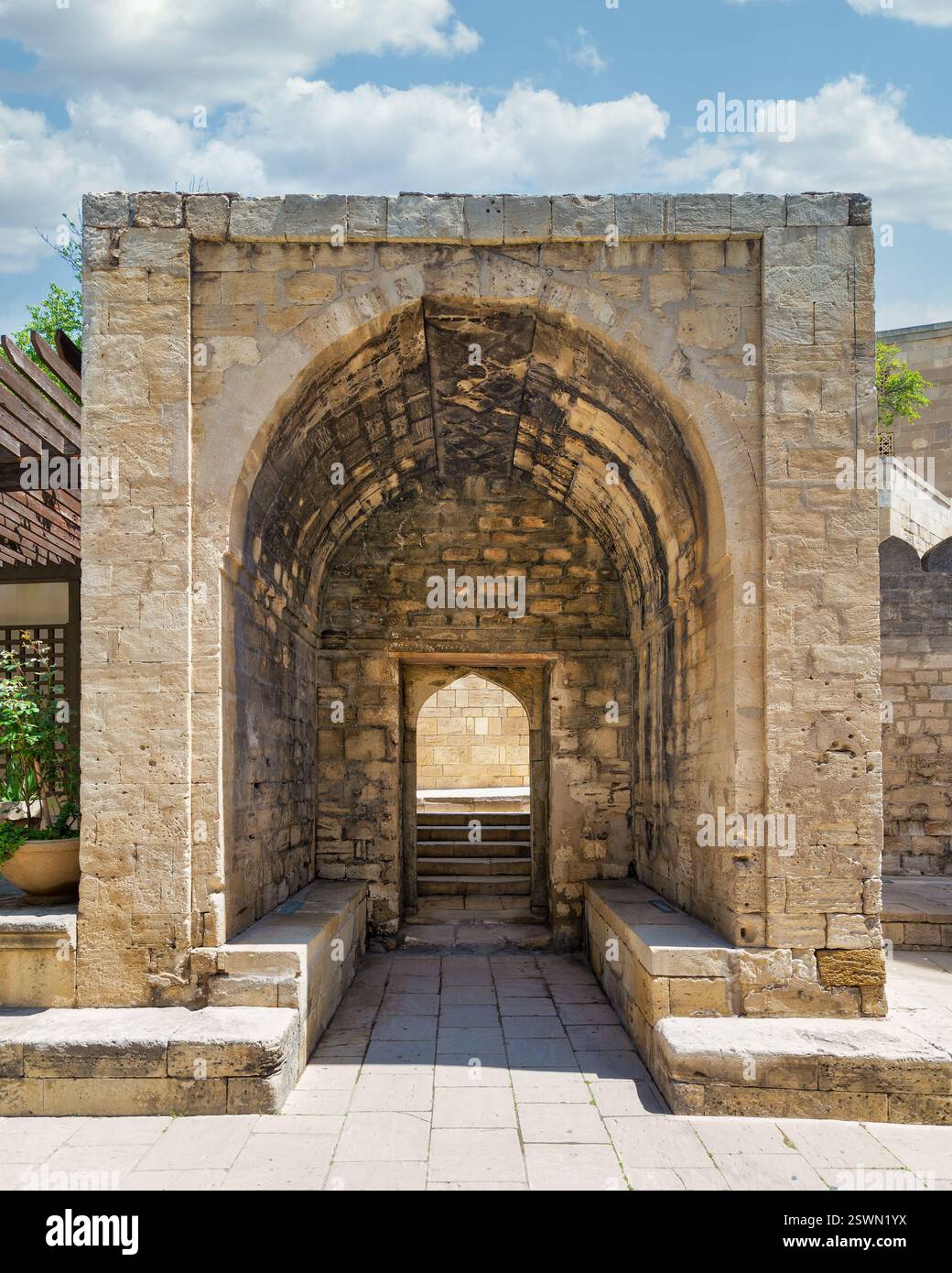 Historic archway surrounded hi-res stock photography and images - Alamy