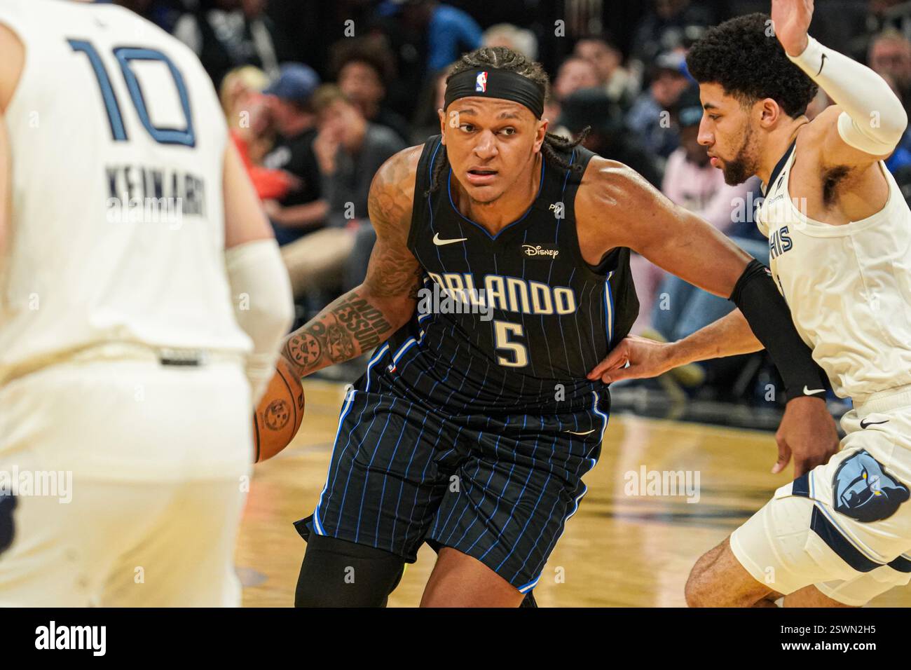 Orlando, Florida, USA, February 21, 2025, Orlando Magic forward Paolo ...