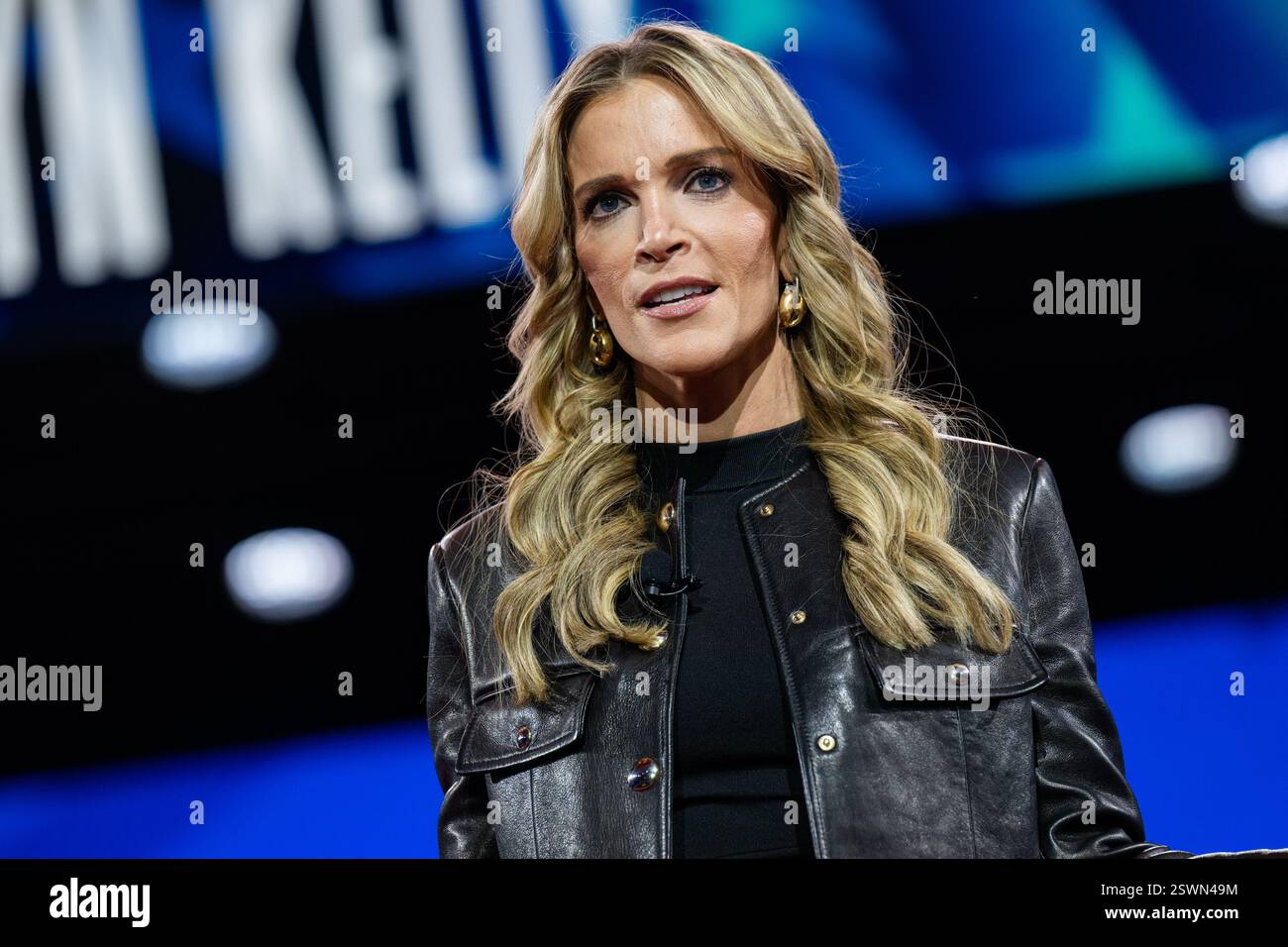 Megyn Kelly speaks at the 2025 Conservative Political Action Conference ...