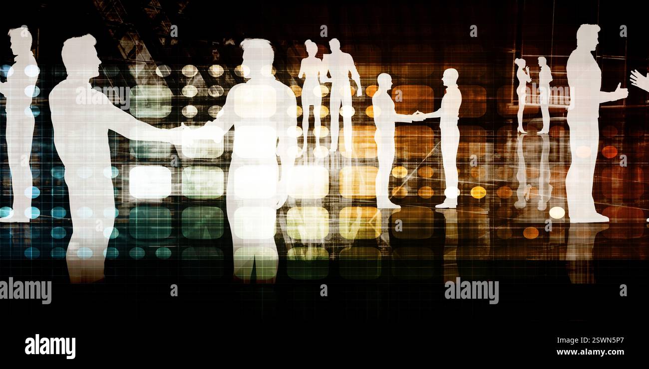 Discussion between two businessmen hi-res stock photography and images ...