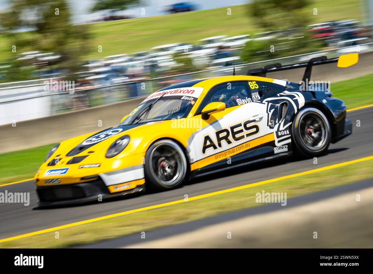 Sydney, Australia. 22nd Feb 2025. The #85 ASM/Ares Group Porsche 911 ...